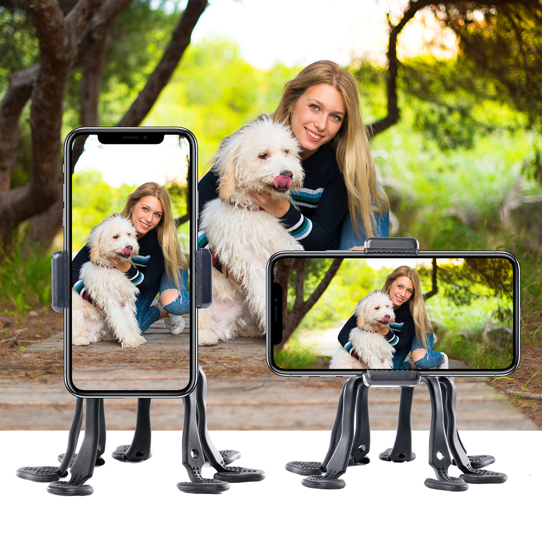 WixGear Cell Phone Octopus Tripod, Universal Smartphone Holder Octopus